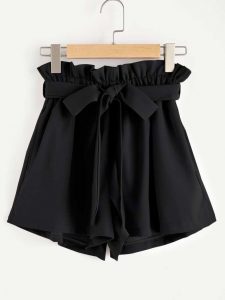 Paperbag Shorts Outfit Ideas: Trendy Ways to Style Them | Lugako