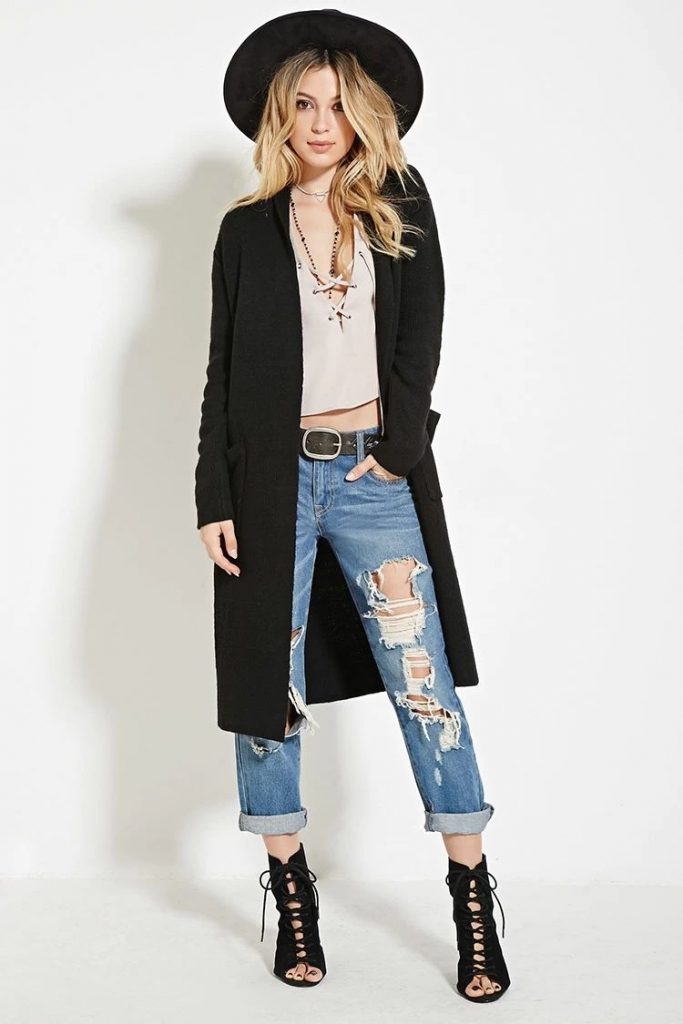 How To Style A Long Cardigan | Style Tips & Outfits | Lugako